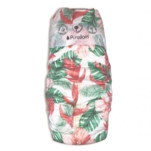 Pureborn Size 2 Single (3-6kg) - 32 Diapers • Yuehlia