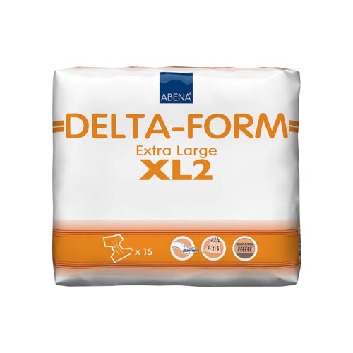 Abena Delta Form Level 2 Extra Large Adult Incontinence Briefs -15 ...