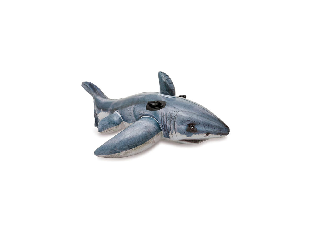 Intex Great White Shark Ride-On - Gray • Yuehlia