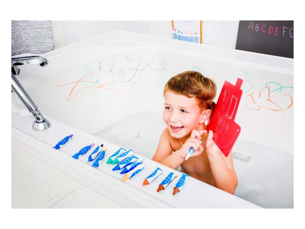 Kitpas for Bath Drawing Ship Board Set - Red • Yuehlia