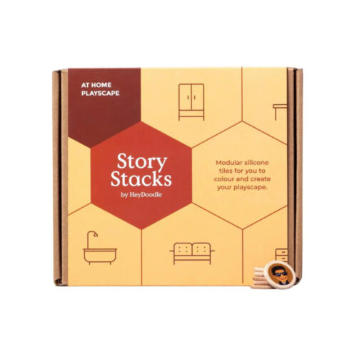 Hey Doddle StoryStacks Reusable Silicone Colouring Mat - At Home ...
