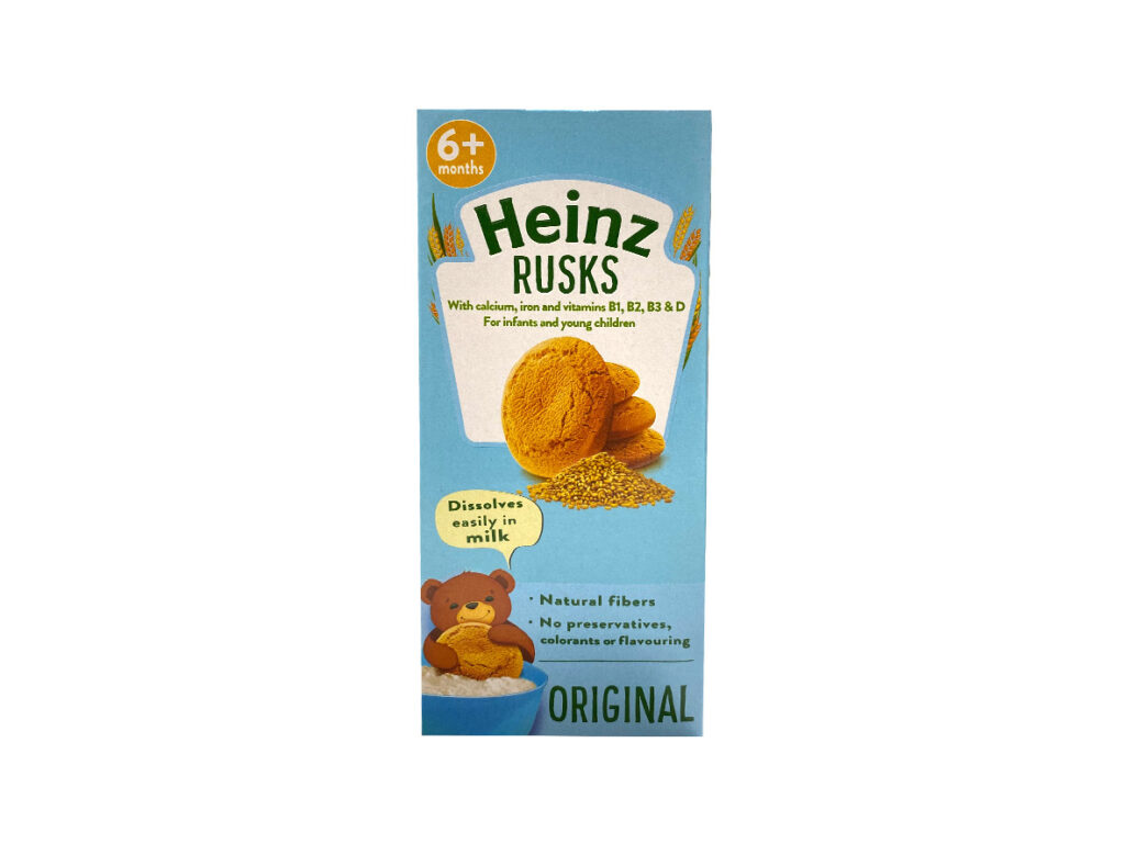 Heinz Rusks Original (6m+) 150g - 9 Rusks • Yuehlia