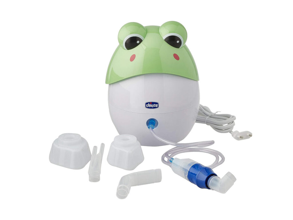 Chicco Super Soft Piston Frog - Nebulizer • Yuehlia