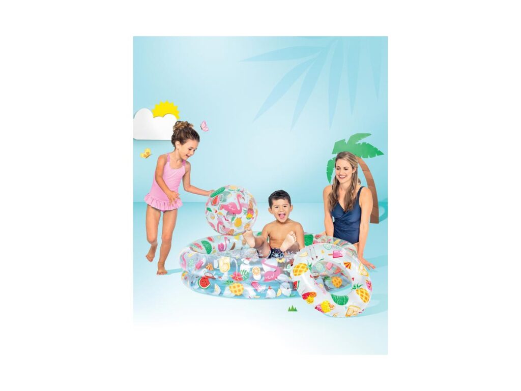 Intex Just So Fruity Pool Set Float • Yuehlia