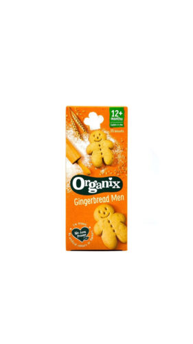 Organix Mini Gingerbread Men Biscuits (12m+) - 135g • Yuehlia