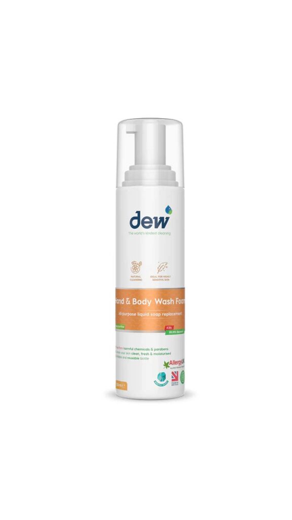 Dew Hand & Body Wash Foam Fragrance Free - 250ml • Yuehlia