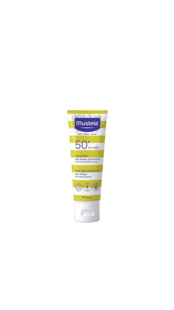Mustela Very High Protection Sun Lotion (SPF50+) - 40ml • Yuehlia