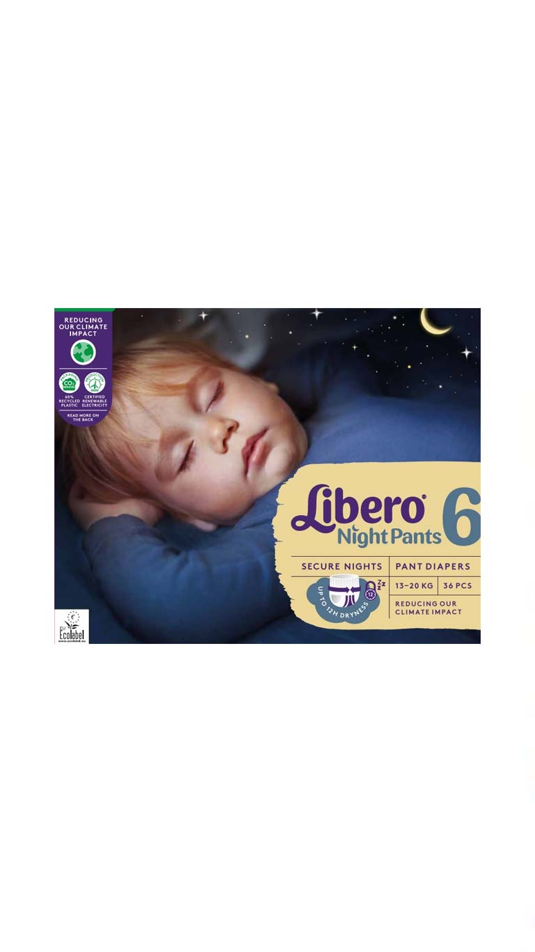 Libero Night Pants Size 6 (13-20kg) - 36 Pant Diapers • Yuehlia