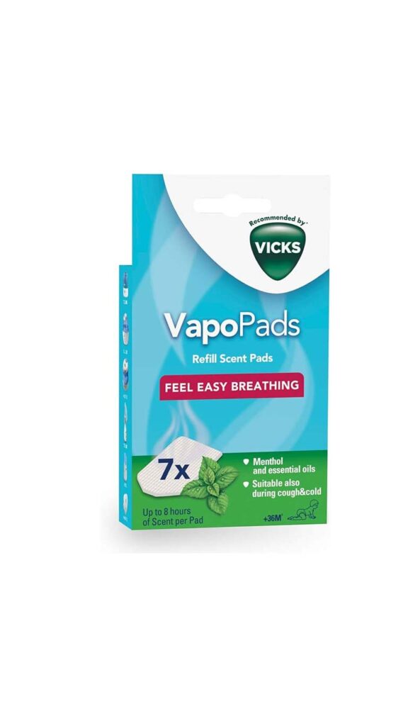 Vicks Scent Vapo Pads Menthol - 7 Pads • Yuehlia