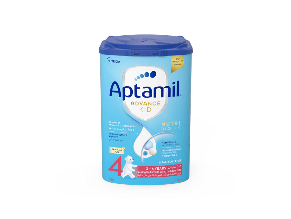 Aptamil Advance Kid 4 Growing Up Formula Vanilla Flavour (3-6yrs ...