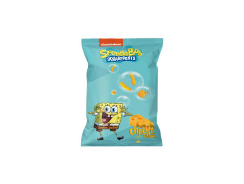 Nickelodeon Spongebob Cheese Flavor Puffs - 30gm • Yuehlia