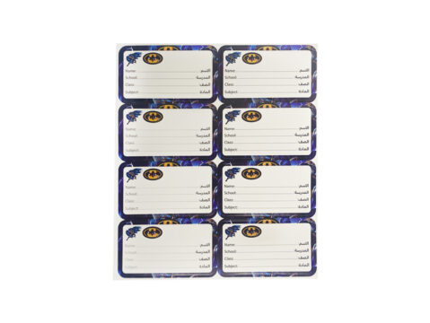 Oxford Sticker Label Batman - 40 Labels • Yuehlia