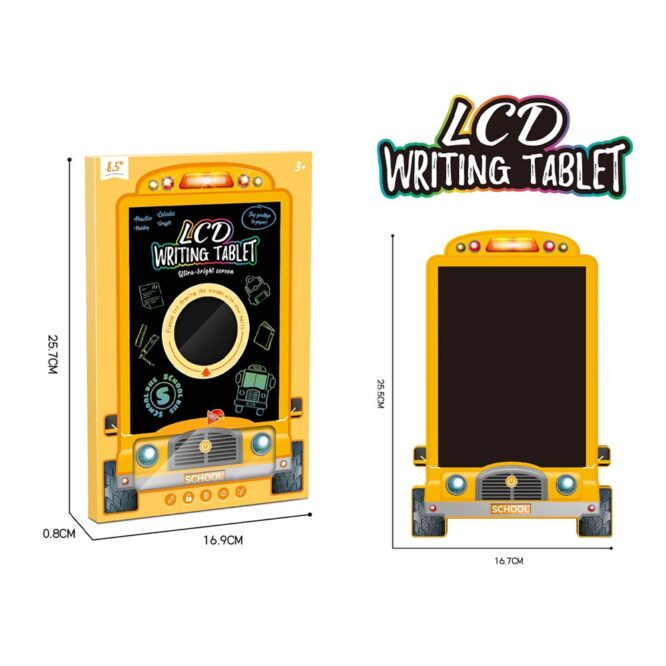 LCD Writing Tablet (3Yrs+) School Bus • Yuehlia Kuwait
