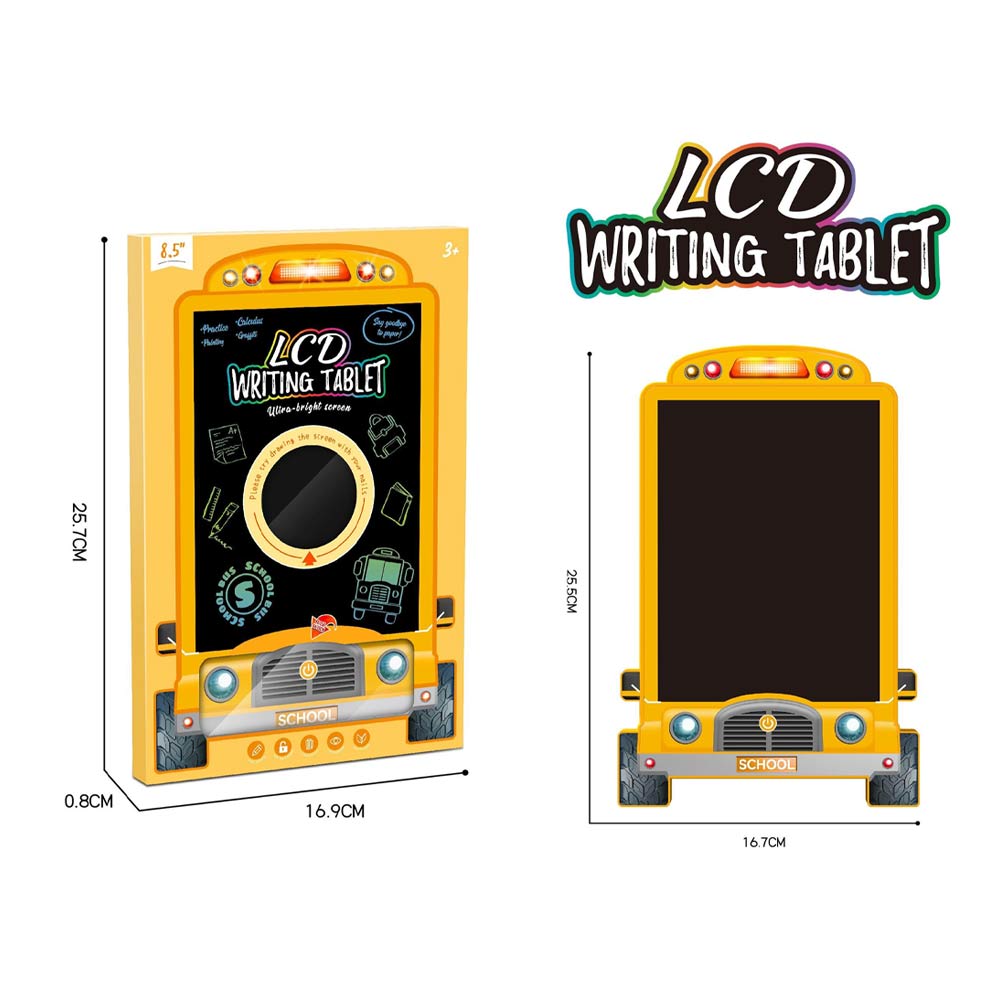 LCD Writing Tablet (3Yrs+) School Bus • Yuehlia Kuwait