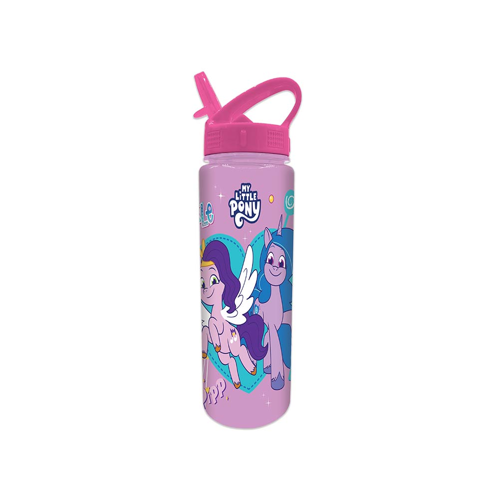 Plastic Water Spout Bottle 700ml - My Little Pony • Yuehlia Kuwait