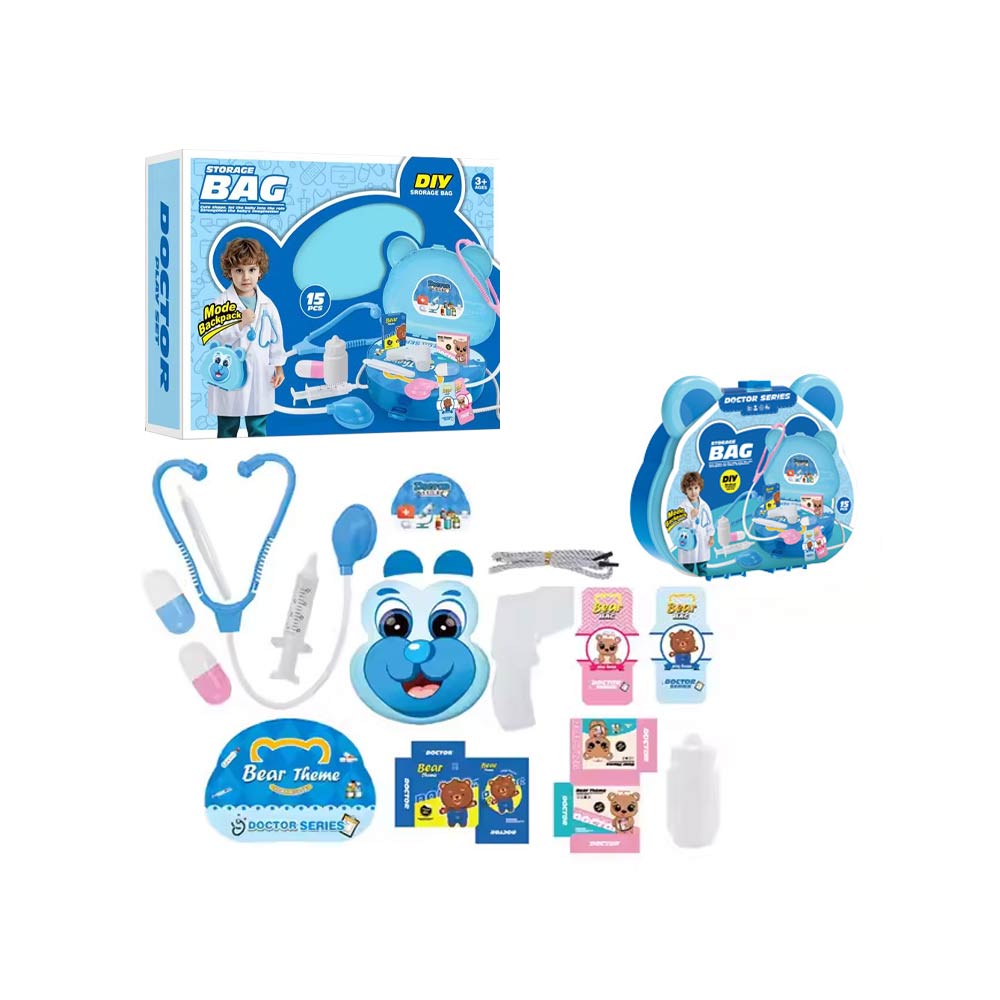 Storage Bag Doctor Set (3Yrs+) Bear Theme • Yuehlia Kuwait
