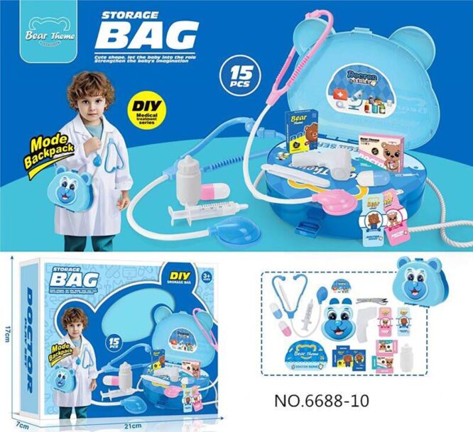 Storage Bag Doctor Set (3Yrs+) Bear Theme • Yuehlia Kuwait