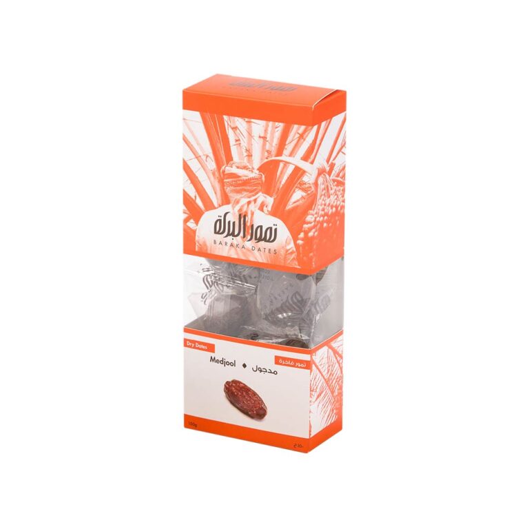 Baraka Dates Box - Medjool Dry Dates 150g • Yuehlia Kuwait