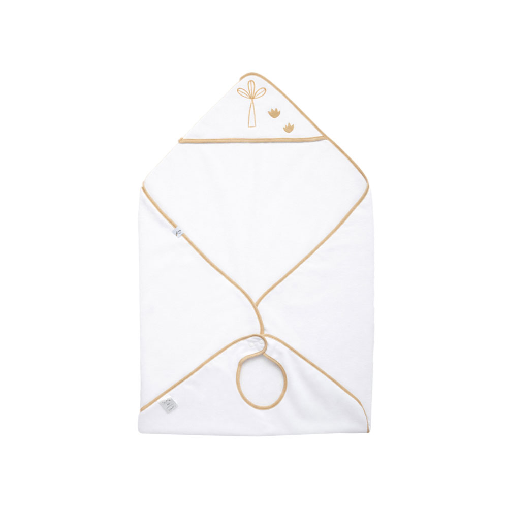 Bumble B Hooded Towel - Palm • Yuehlia Kuwait